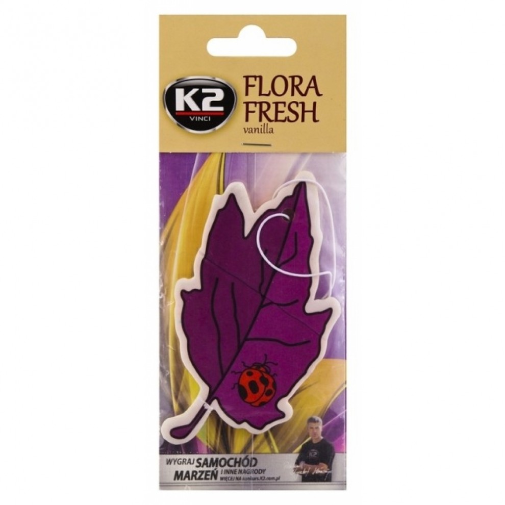 K2 FLORA FRESH VANILLA | Air Freshener | caraccessories.com.cy